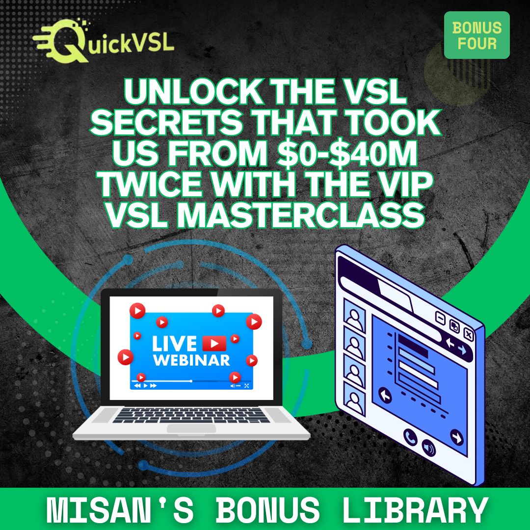QuickVSL Bonus - Misan Morrison